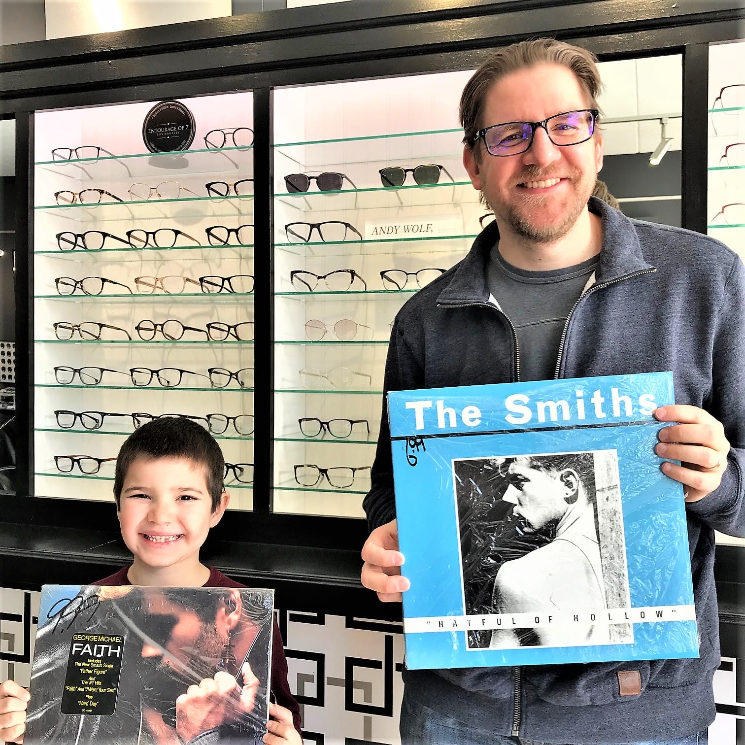 Milton Artist brings in pristine Vinyl | Matador Eyeworks Optical Boutique